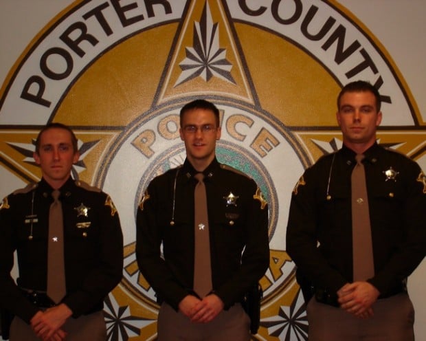 Porter County Sheriff's Dept. adds 3 new officers to its ranks
