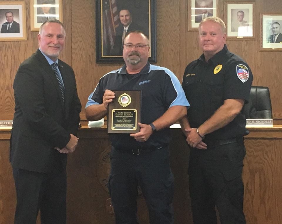 Indiana D.A.R.E. names Benson officer of the year