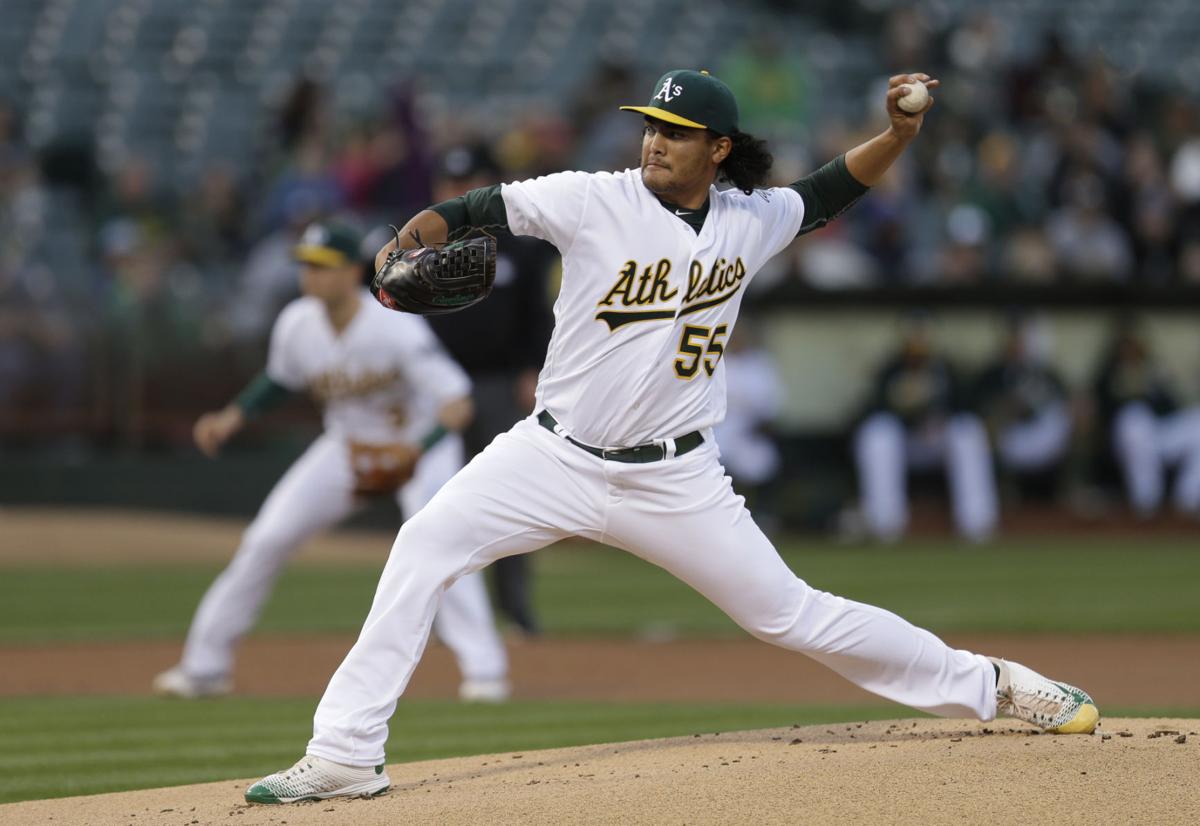 Manaea impresses A's teammates in MLB debut