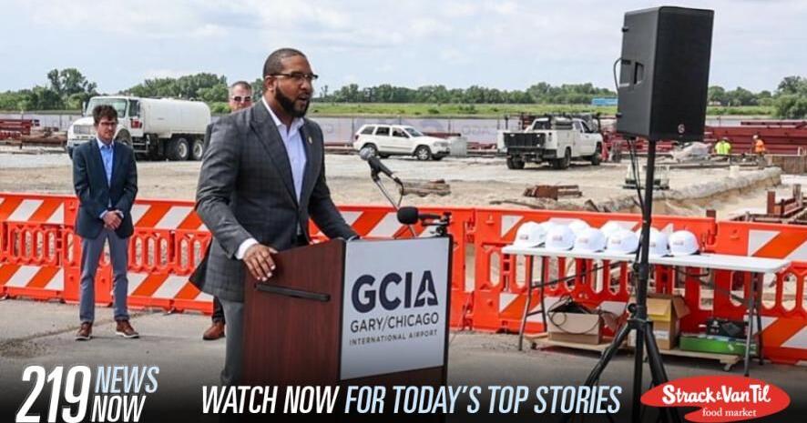 219 News Now: Gary Airport Celebrates Start of $12 Million Hangar Project