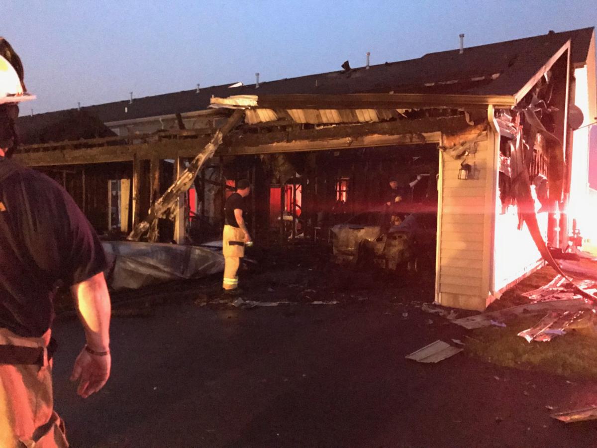 Four families displaced after Crown Point townhouse complex catches ...