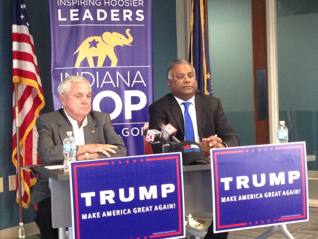 Trump looking for Hoosier help to win GOP nomination