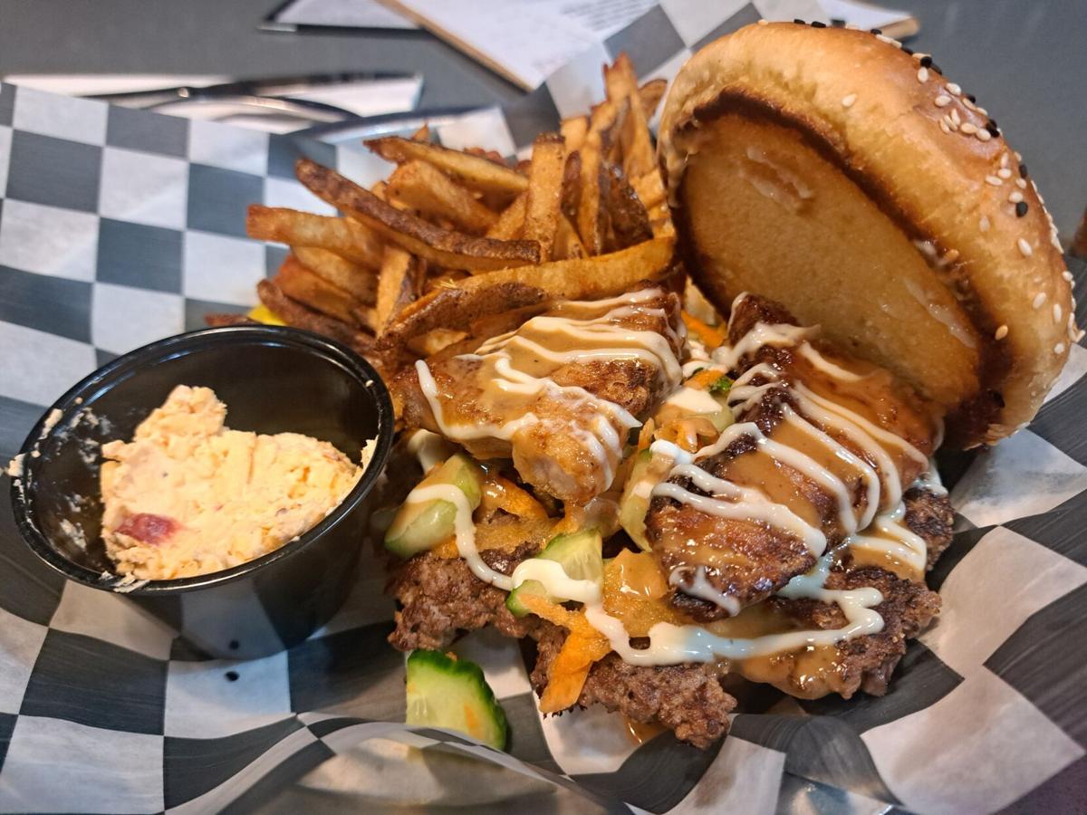 Burn 'Em's burger specials include pork belly