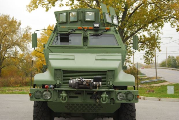 SWAT team obtains armored vehicle
