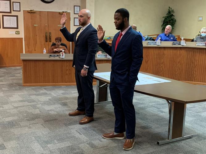 Two new officers join Merrillville police force