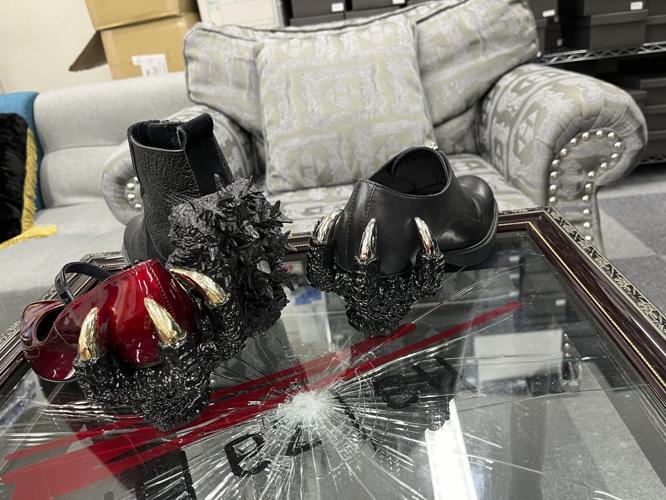 Oscars Godzilla shoes spark huge demand for Hazama creations