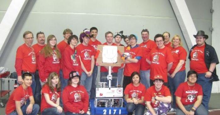 Crown Point High School RoboDogs compete at regionals