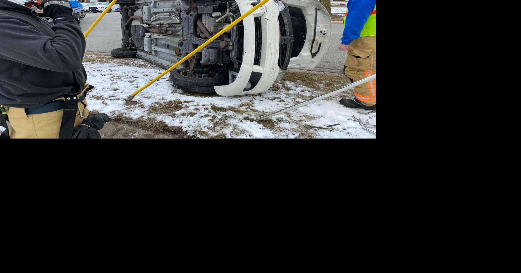 Victim extricated from vehicle after hit-and-run; suspect arrested ...