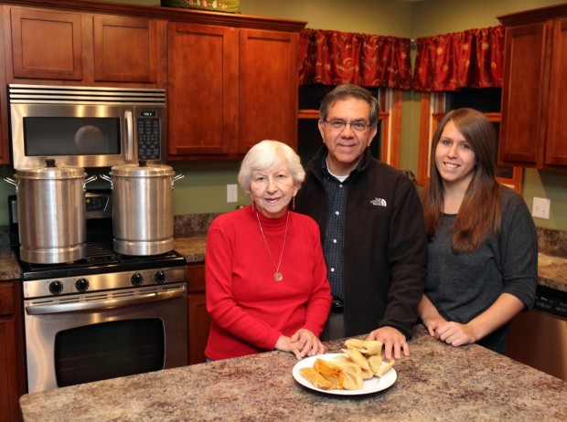 Celebrating the holiday season with homemade tamales