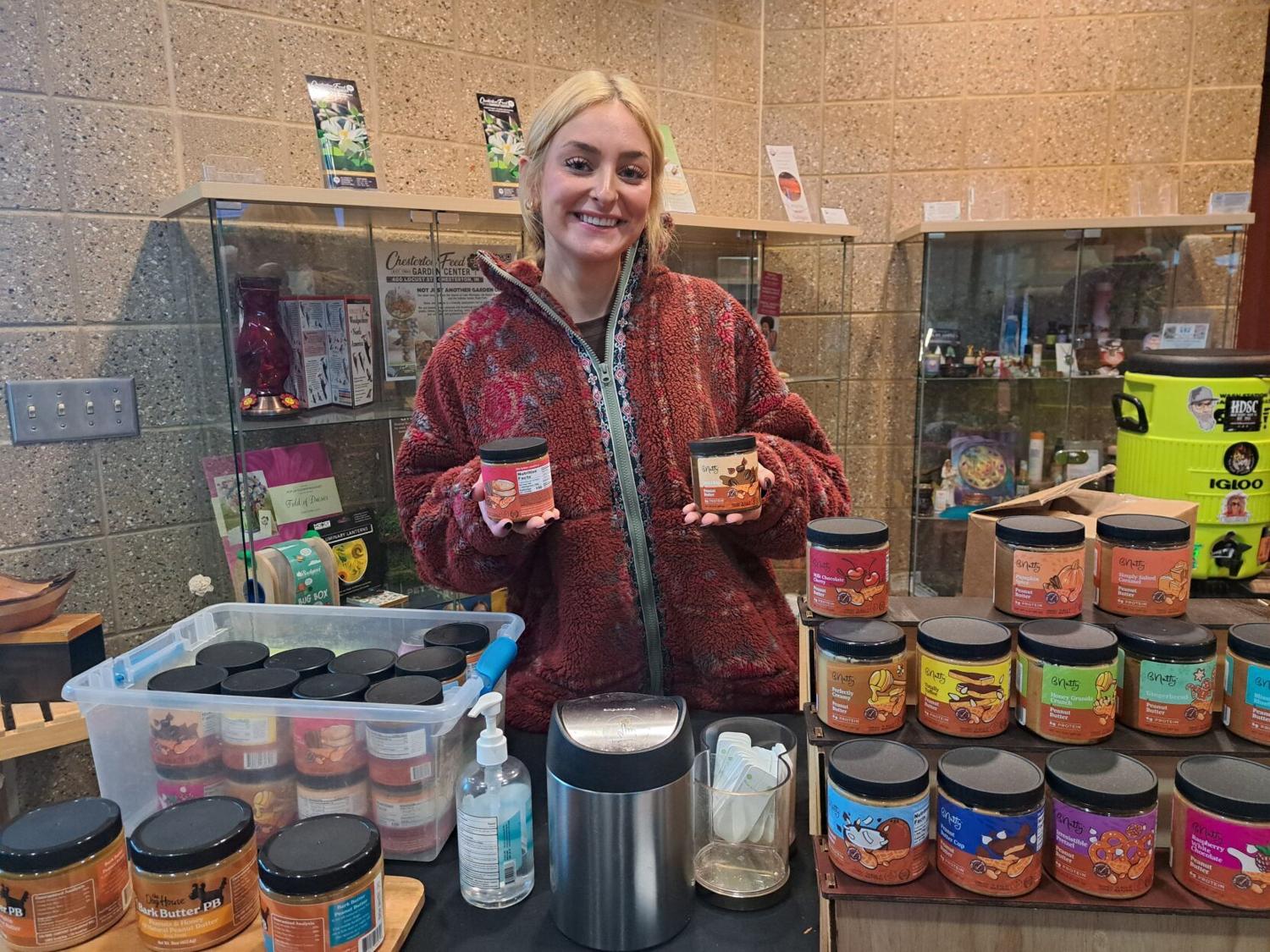 The indoor Chesterton European Market featured 40 vendors