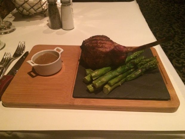 DISHES OF THE SOUTH SHORE: Bugatti's Steak and Pasta: 14-oz. Tomahawk ...
