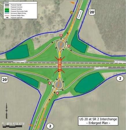 Intersection improvement, bridge repair underway in LaPorte County