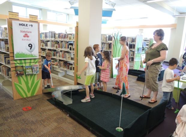Library Mini Golf fundraiser returns to Crown Point