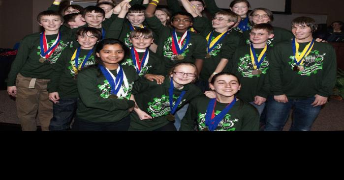 Science Olympiad team earns first place, heads to state