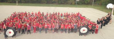 School purchases red wagon for Riley Children's Hospital