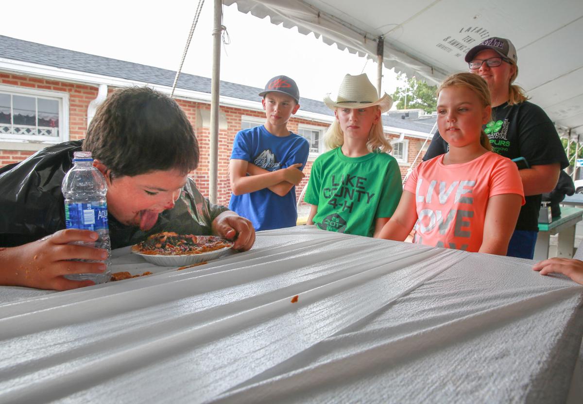 Pie eating contest a messy and fun experience | Local News | nwitimes.com