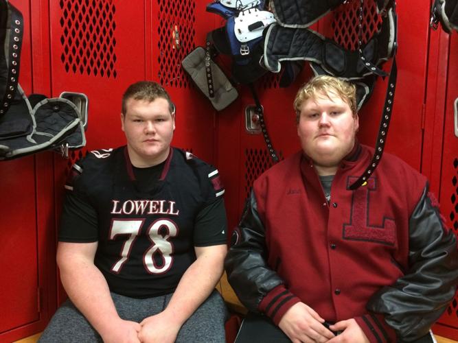 Lowell's Chandler Austgen and Jake Mitrisin do their part for RDP D