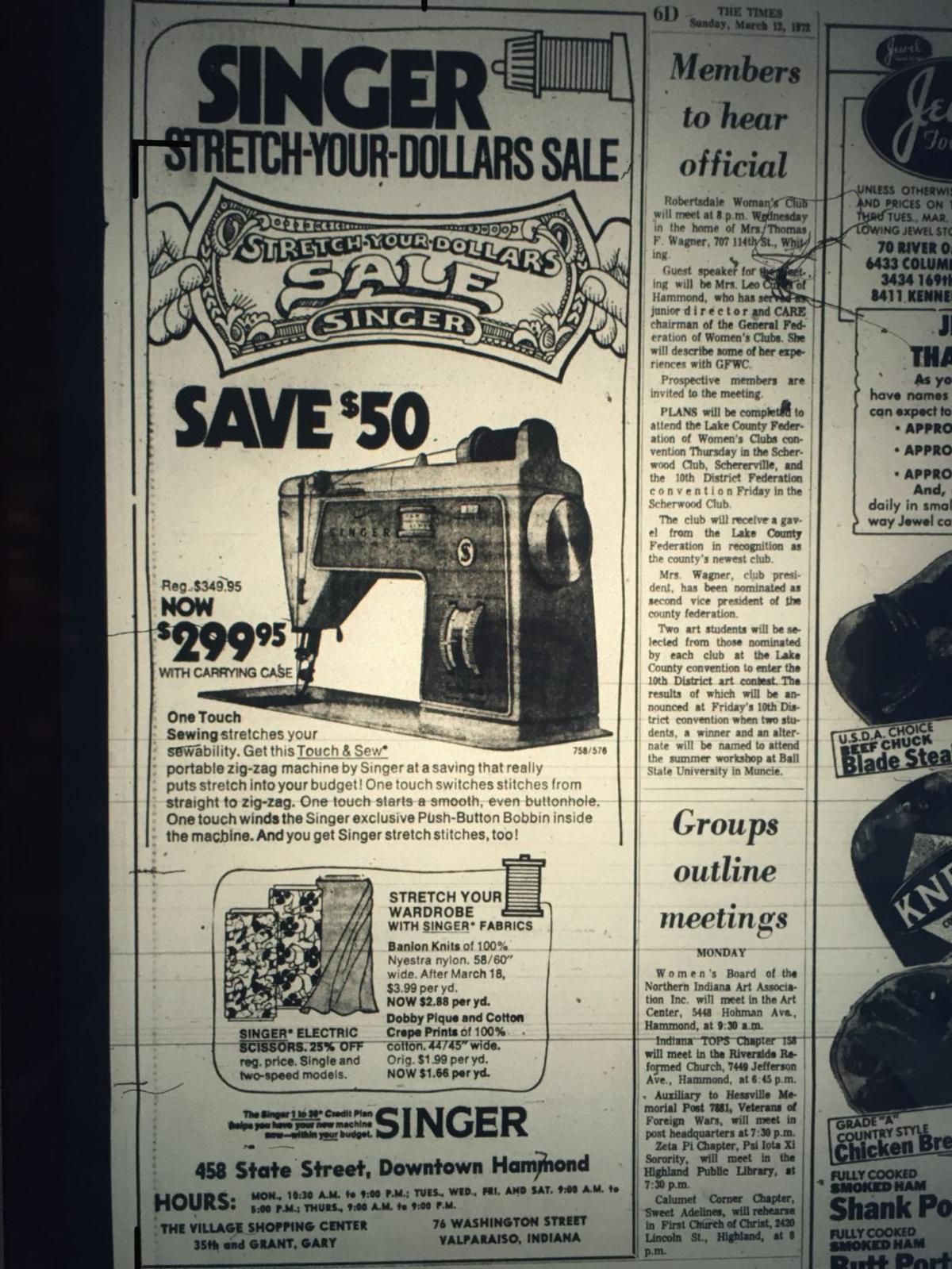 Gallery: Ads from March 12, 1972 | Photos and Videos | nwitimes.com