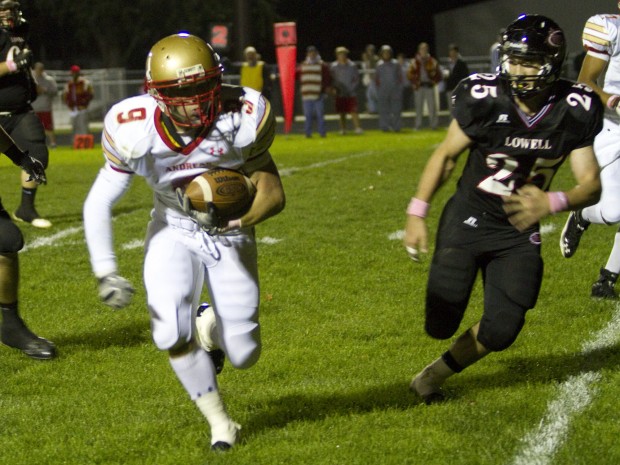 Andrean completes undefeated football season