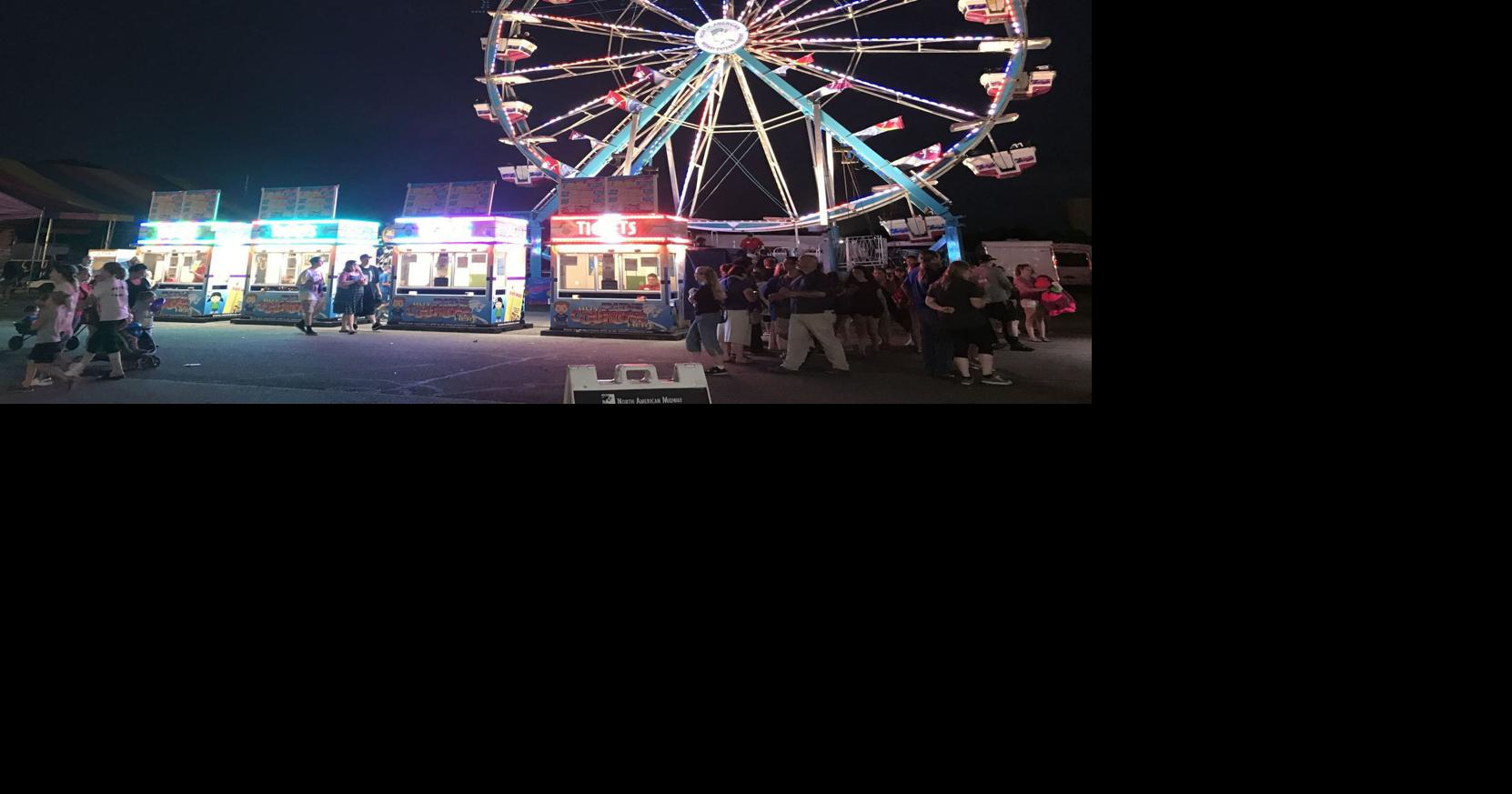 Gallery: Porter County Fair at night