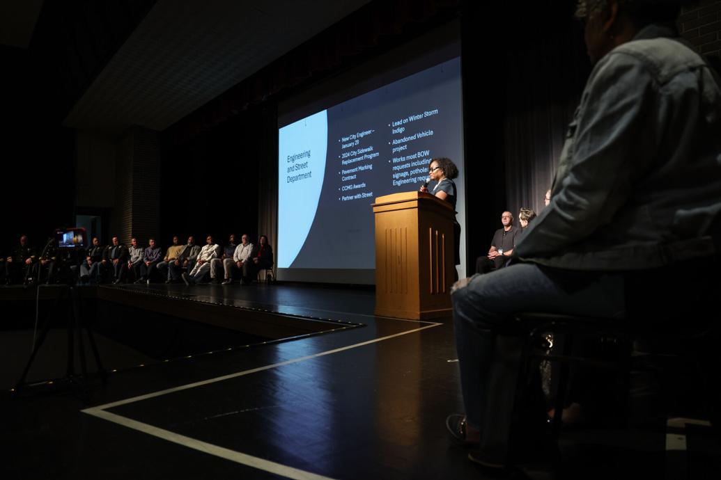 Mayor Angie Nelson Deuitch state of the city