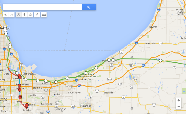 Map: South Shore expansion stations/options