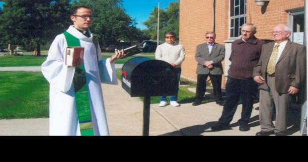 Church installs mailbox for prayer requests