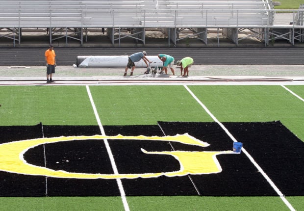 Griffith residents, players, eagerly await completion of new football turf