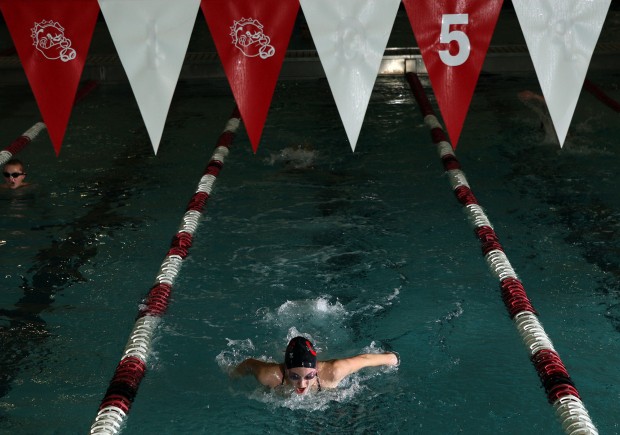 Crown Point's Holly Schuster brings ability, versatility to swim team