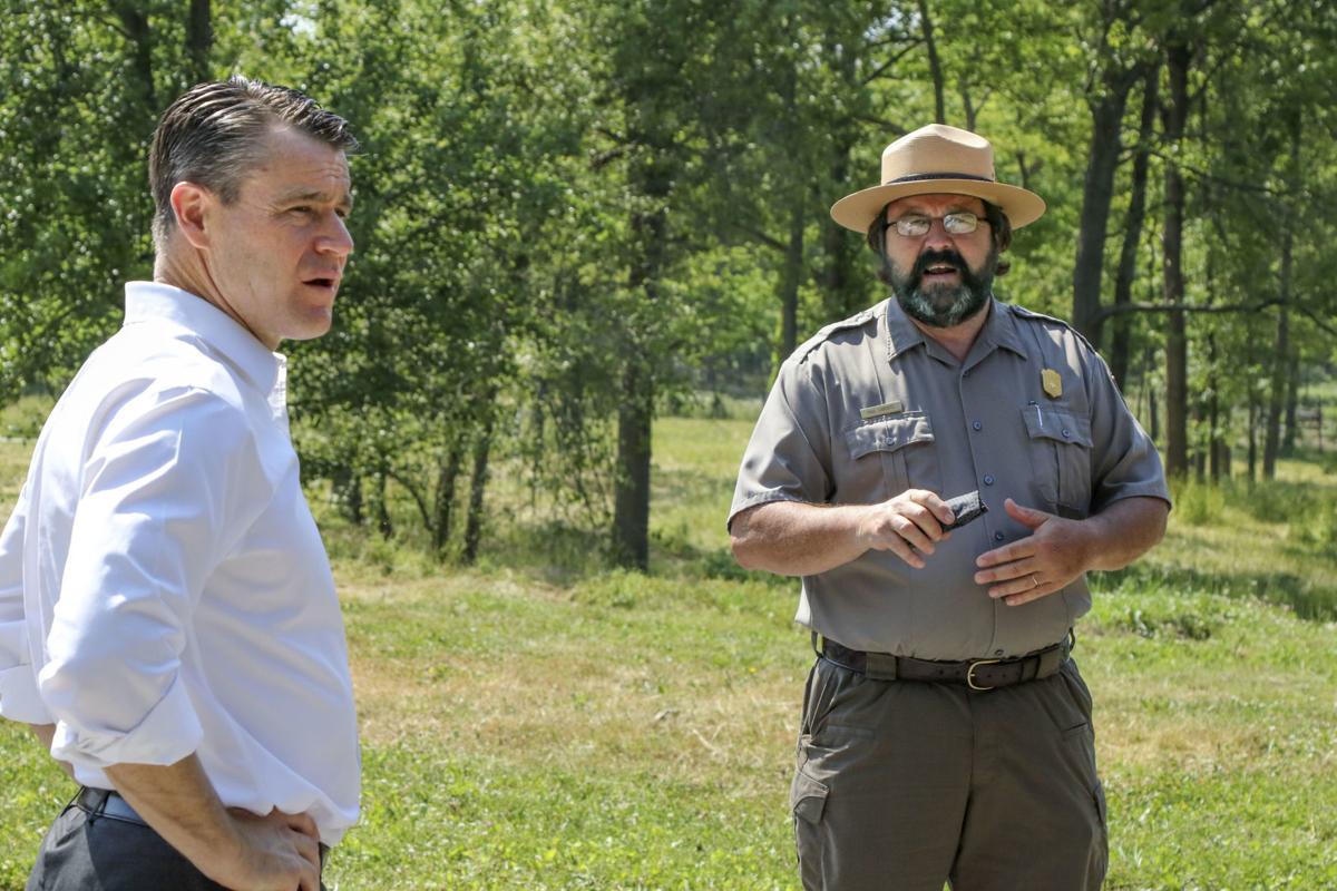WATCH NOW: Sen. Young visits Indiana Dunes day after passing massive ...