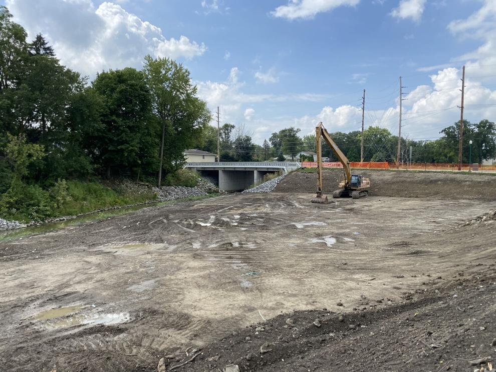 Dyer almost done with two-stage ditch stormwater project