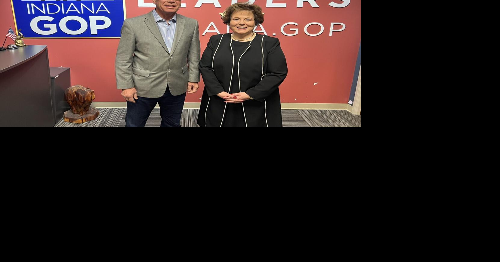 Indiana Republicans elect city clerk as new party leader