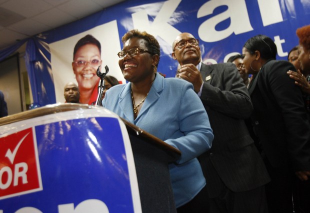 Gary celebrates Indiana's first black female mayor