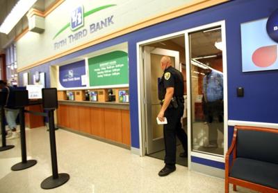 Hammond bank robbed; suspect sought