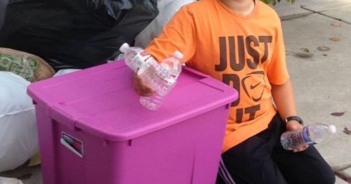 Young environmentalist has fun helping his school and his planet