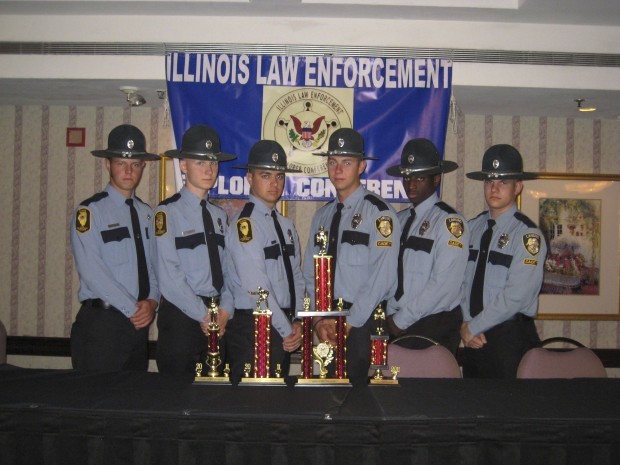 Lansing Cadets net trophies at law enforcement competition