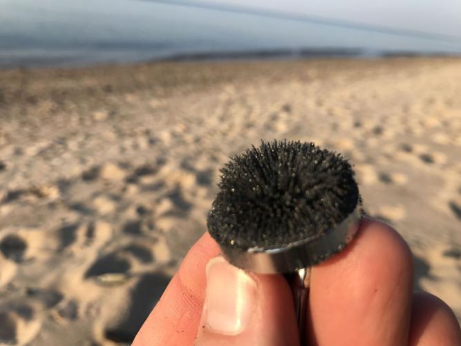 magnetite from beach