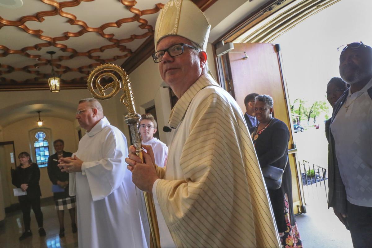 Bishop Hying delivers message of transcendence, purpose to Bishop Noll ...