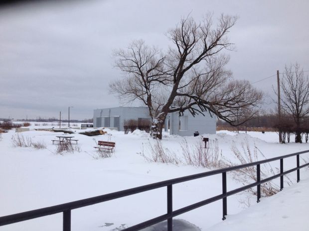 New building at Wolf Lake almost ready for visitors