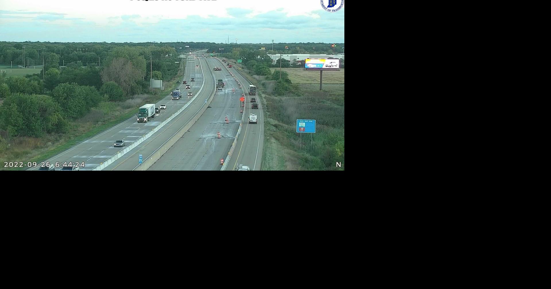 UPDATE: I-65 reopens following local crash Monday morning