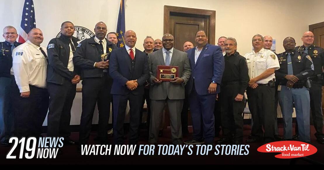 219 News Now: Gary Interim police chief is honored with key to the city