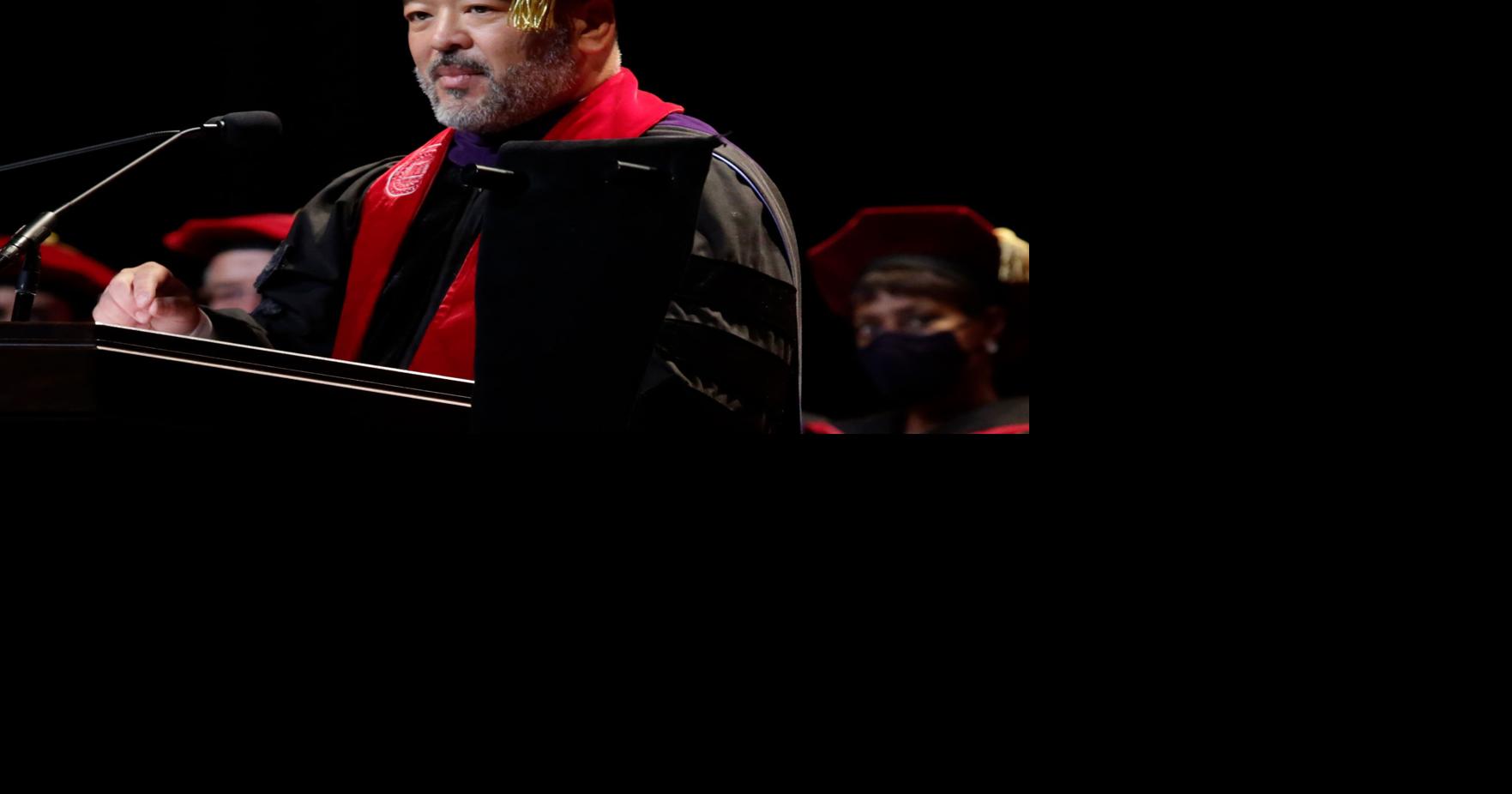 'Lucky number seven': Ken Iwama installed as seventh chancellor of ...