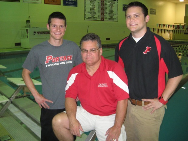 Mundts carrying on dad's name with Portage swimming