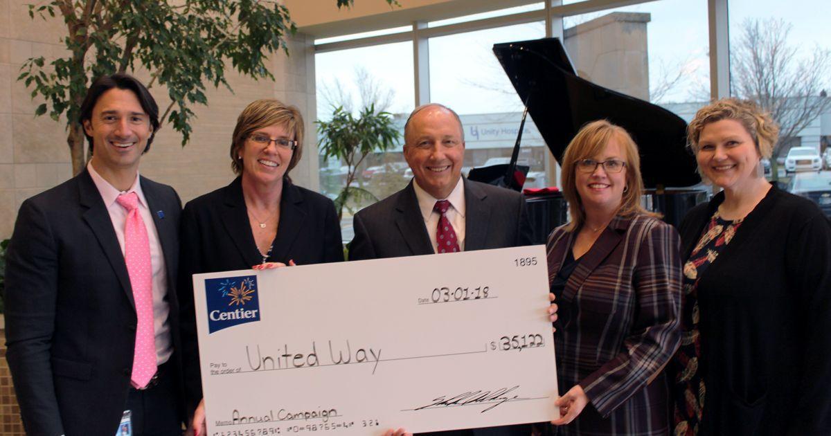 Centier Bank and associates contribute $35,122 to United Way agencies ...