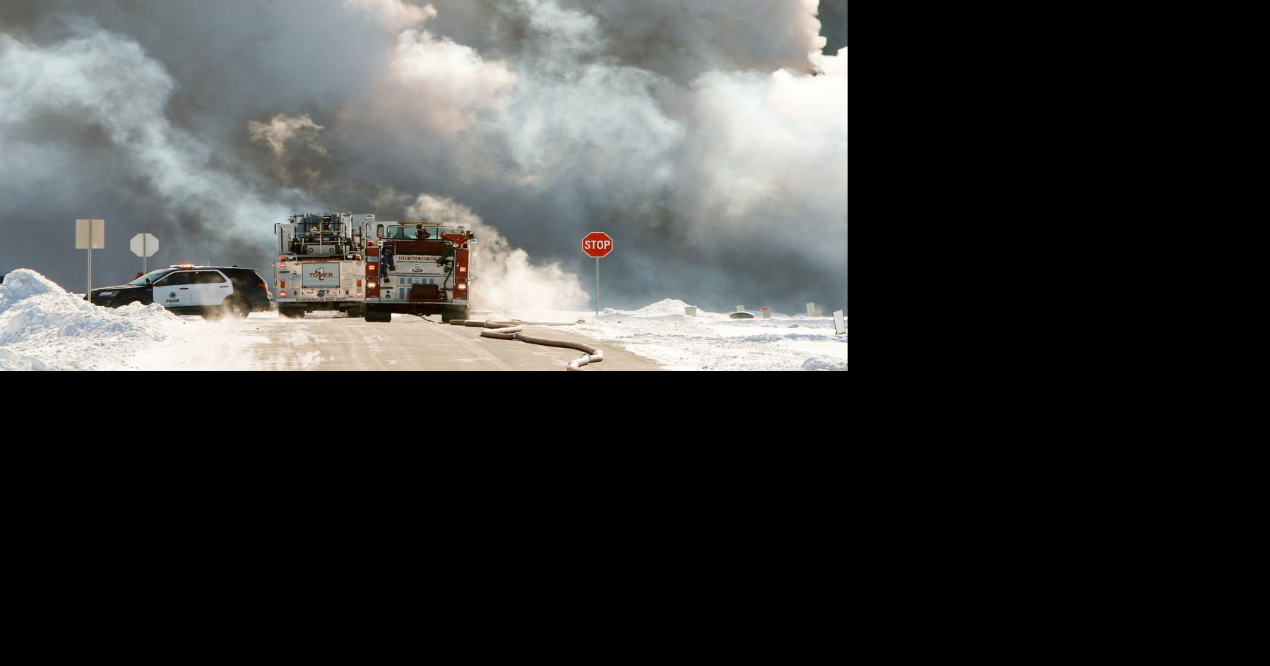 UPDATE: Crews battle warehouse fire in Merrillville; negative temps ...
