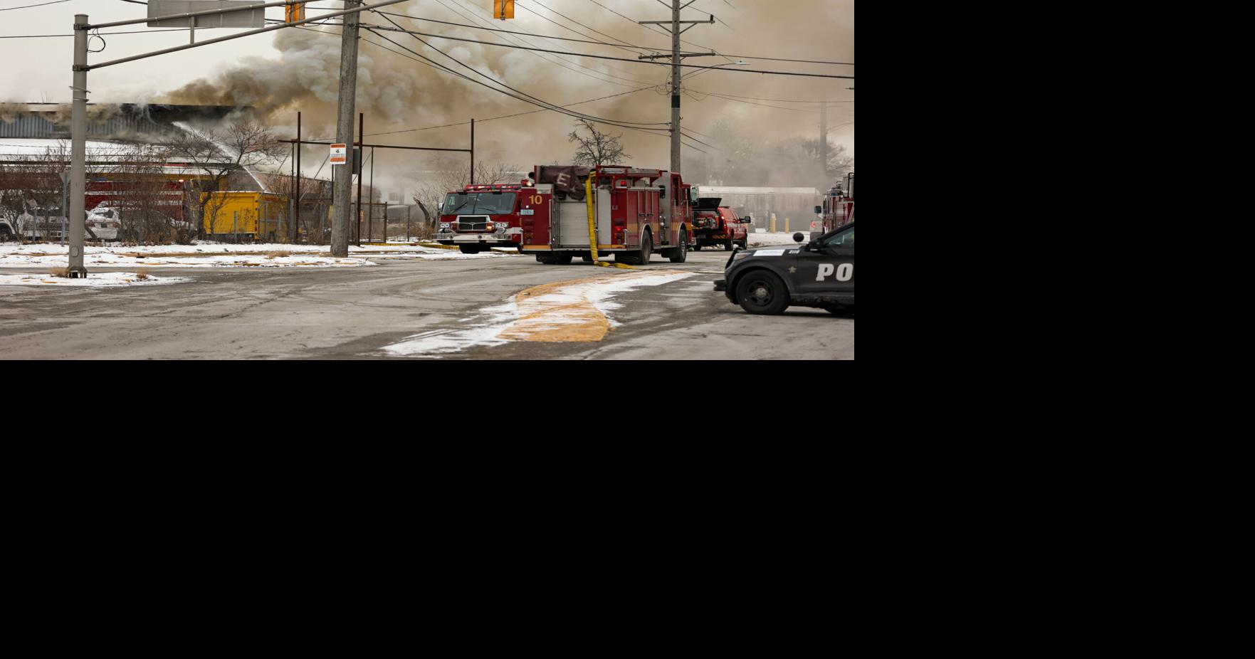 PHOTOS: Fire at Hammond storage facility