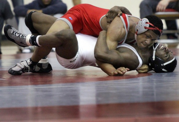 T.F. South's Blake Tisza, Berryhill win titles at SSC wrestling meet