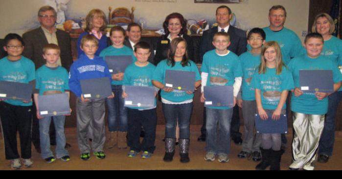 Timothy Ball Elementary Spell Bowl Team Receives Commendation Award