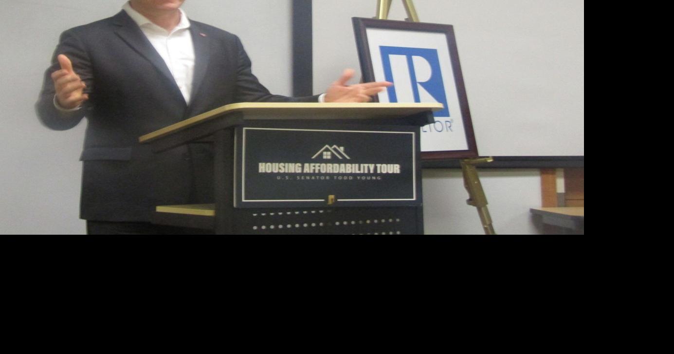 U.S. Sen. Todd Young touts affordable housing initiatives