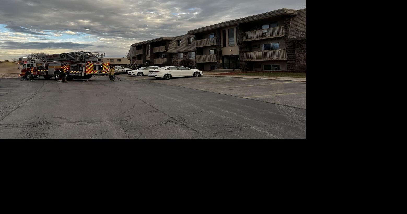 Crown Point apartment fire contained to one unit; no injuries reported